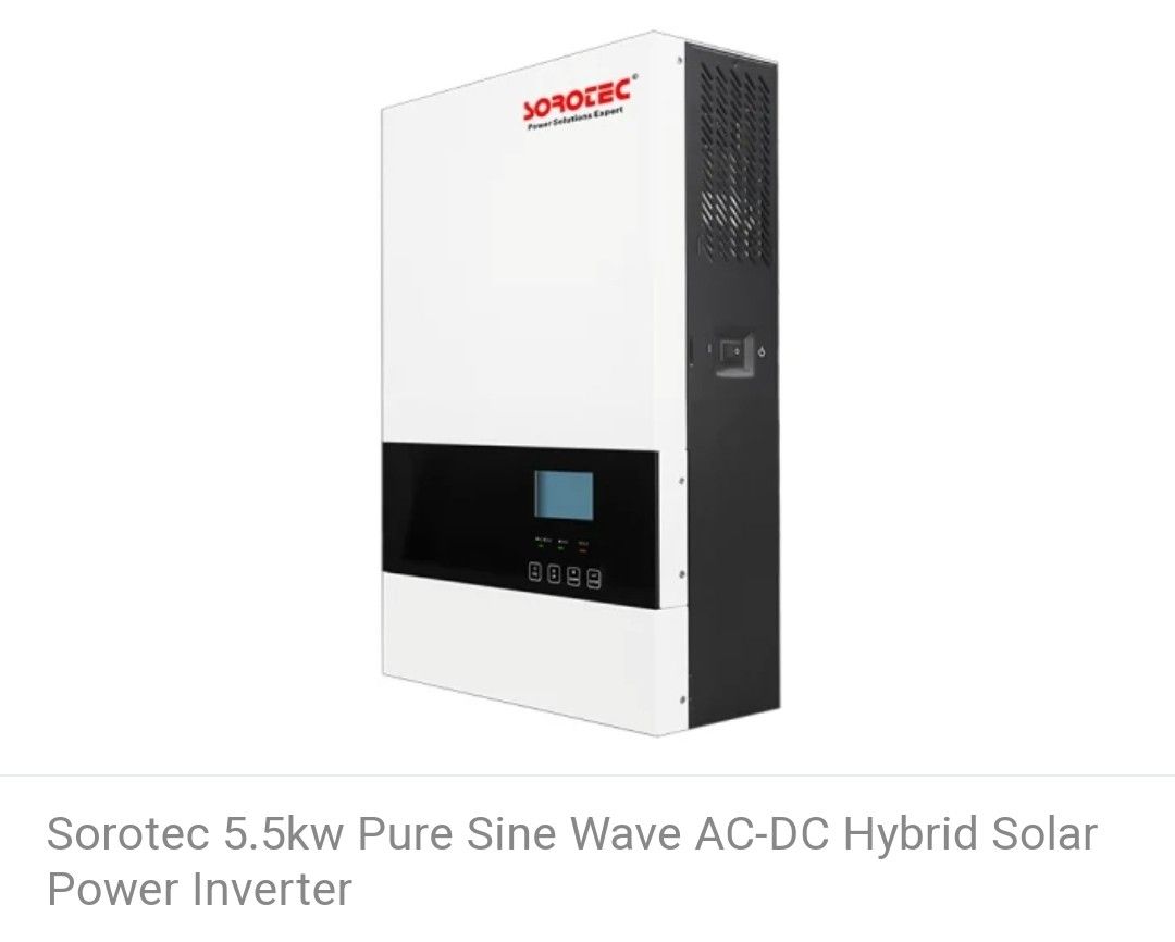 Sorotec 5.5kw on/off grid inverter., TV & Home Appliances, Electrical ...