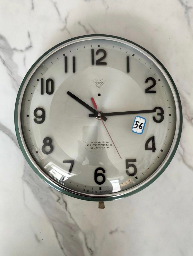 Special Offer 32 cm Transistor Clock 8 Jewel Diamond Clock battery ...