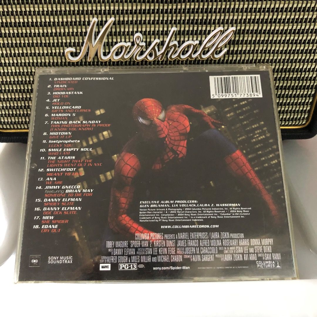 Spider Man 2 - Soundtrack, Hobbies & Toys, Music & Media, CDs & DVDs on ...