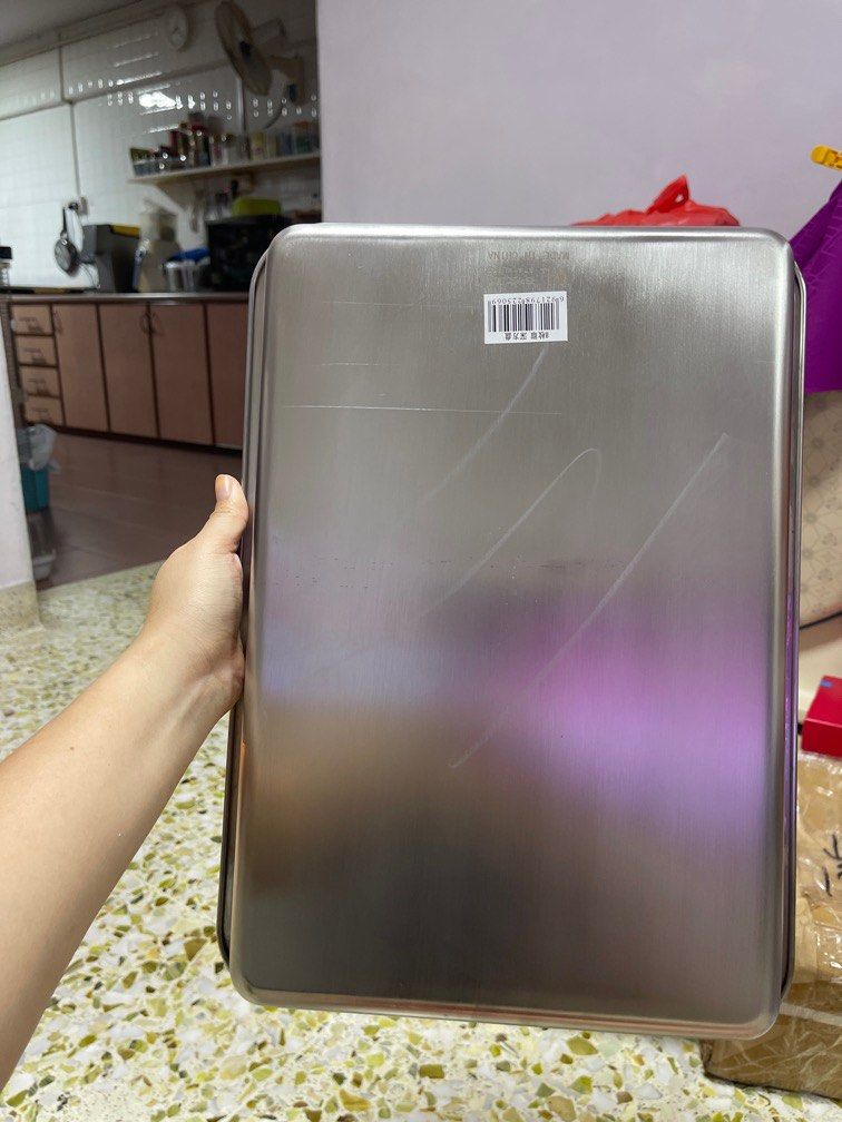 Stainless Stain deep food tray / buffet tray, Furniture & Home Living ...