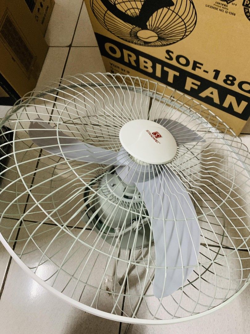 Standard 18" Ceiling / Orbit Fan Banana Type SOF-18Q on Carousell