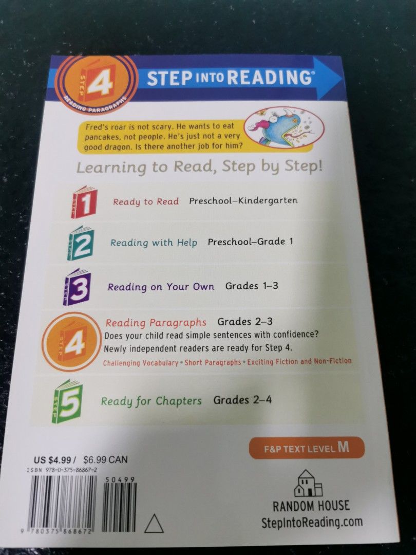 STEP INTO READING - Level 4, Hobbies & Toys, Books & Magazines, Children's Books on Carousell