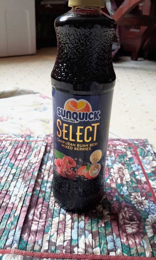 Sunquick mix berries cordial, Food & Drinks, Beverages on Carousell