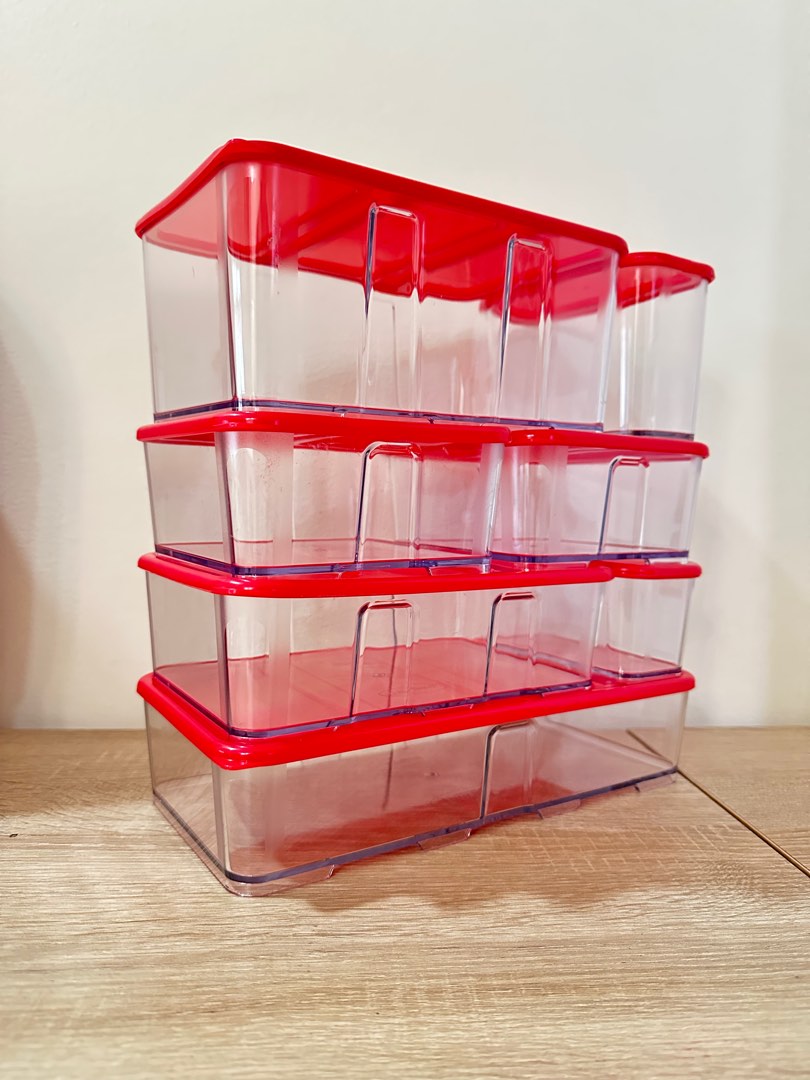 Sunrise Container Pocket Block Series Stackable Kitchen Organiser ...