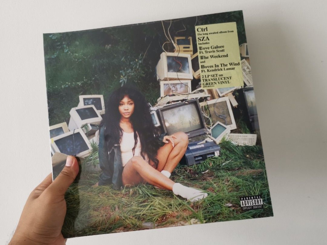 SZA - Ctrl vinyl (Translucent Green vinyl), Hobbies & Toys, Music & Media, Vinyls on Carousell