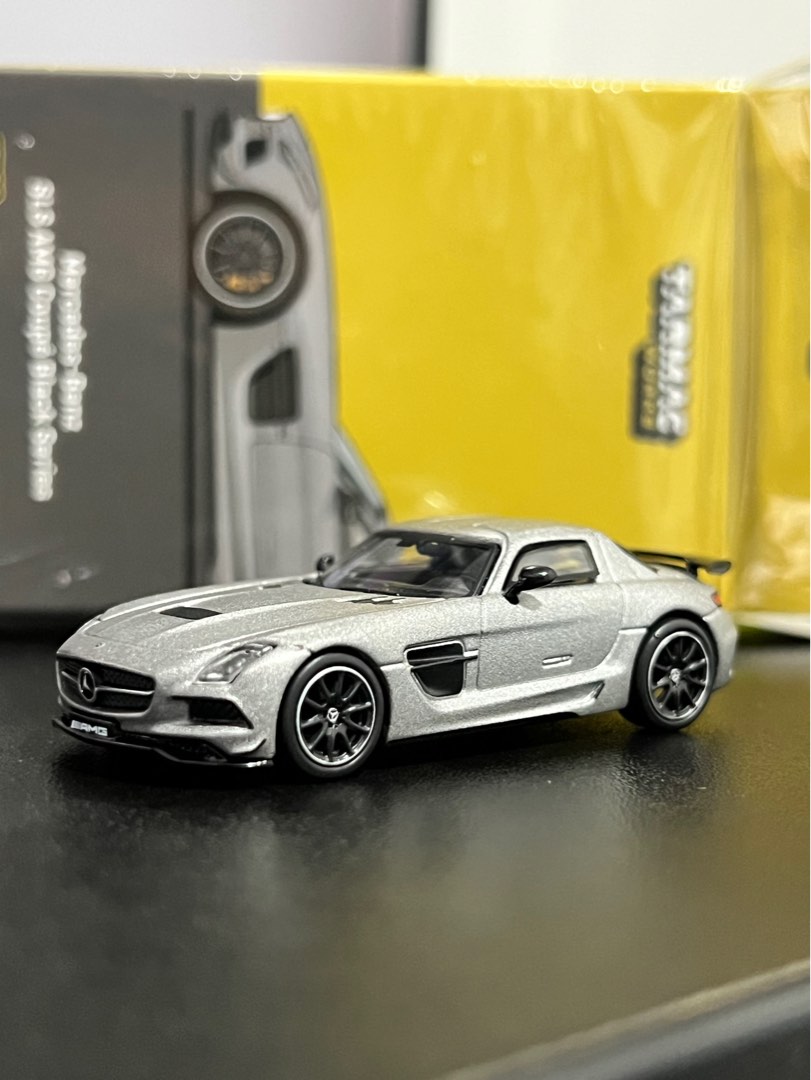 Tarmac Works: 1/64 Mercedes-Benz SLS AMG [TWOC MOM 2023 #2 / Matte Grey ...