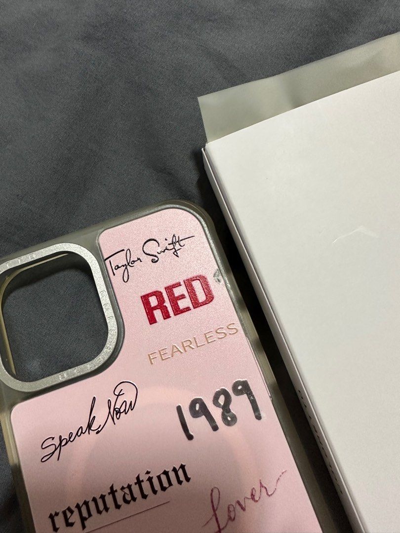 Taylor swift case iphone 12 pro max, Mobile Phones & Gadgets, Mobile & Gadget Accessories, Cases ...