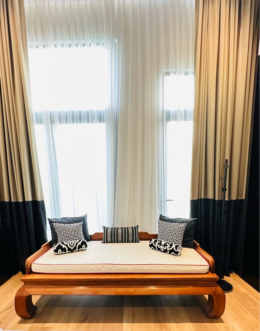 Teak Day Bed, Furniture & Home Living, Furniture, Sofas on Carousell