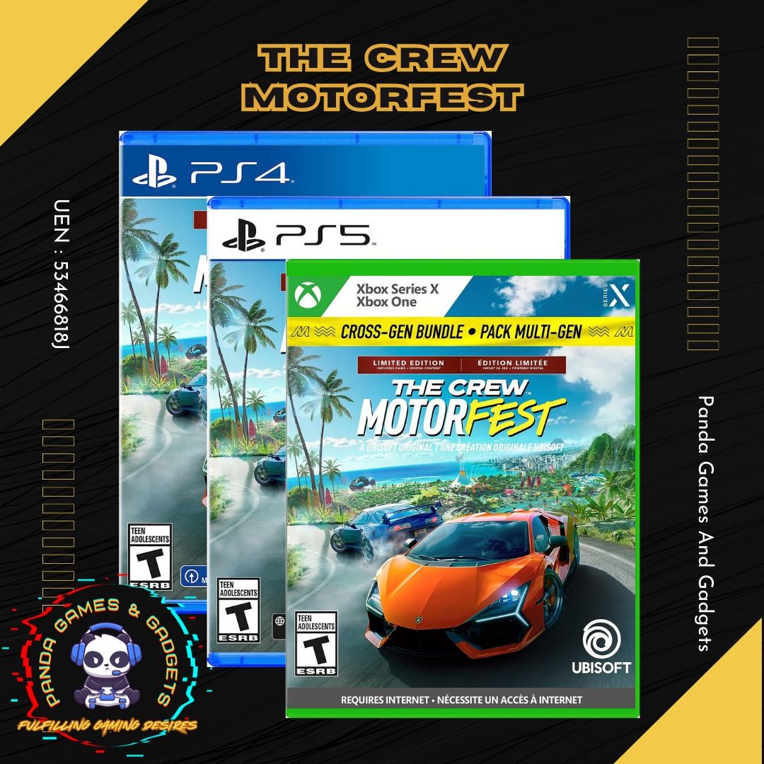The Crew : Motorfest [PS4/PS5/XBOX X], Video Gaming, Video Games ...