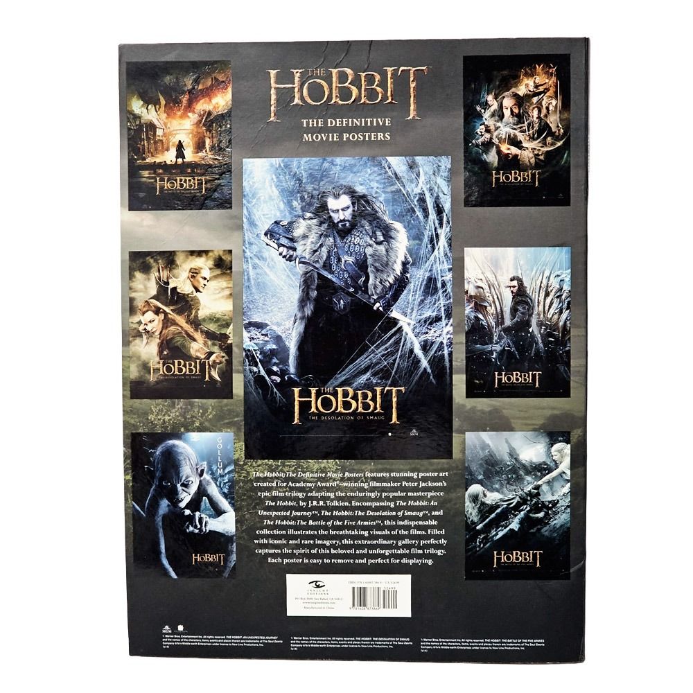 The Hobbit Trilogy The Definitive Movie Posters, Hobbies & Toys ...
