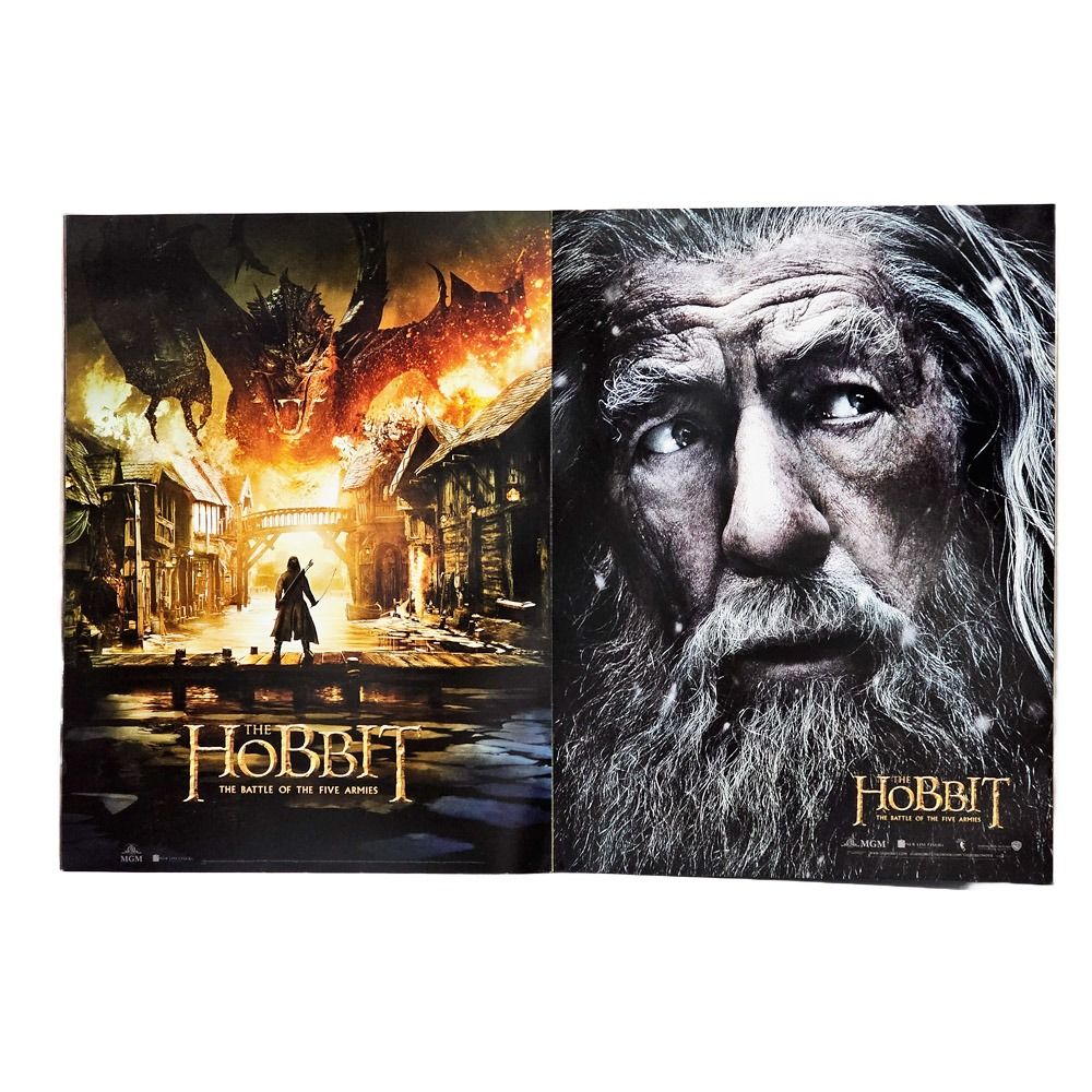 The Hobbit Trilogy The Definitive Movie Posters, Hobbies & Toys ...