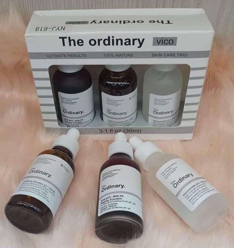 The Ordinary Vico set 5in1 serum, Beauty & Personal Care, Face, Face ...