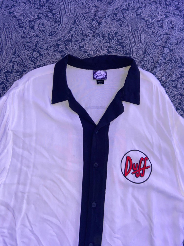 The Simpsons Duff Polo on Carousell
