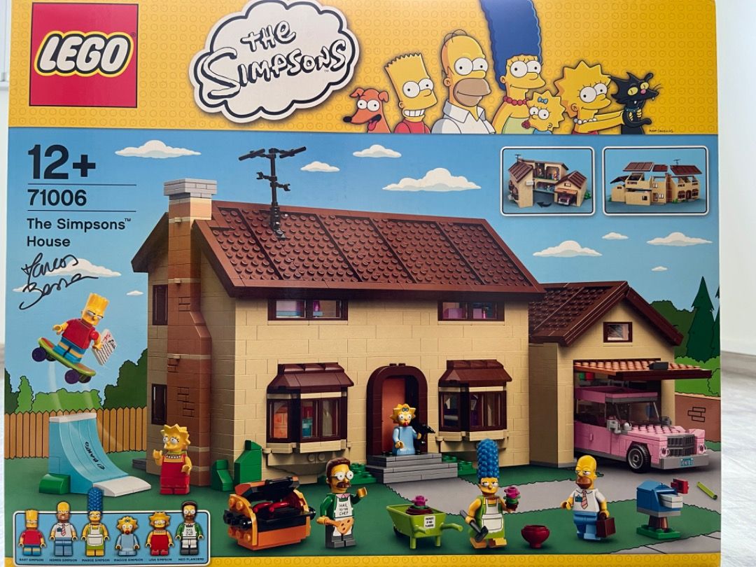 The Simpsons House Lego 71006, Hobbies & Toys, Toys & Games on Carousell