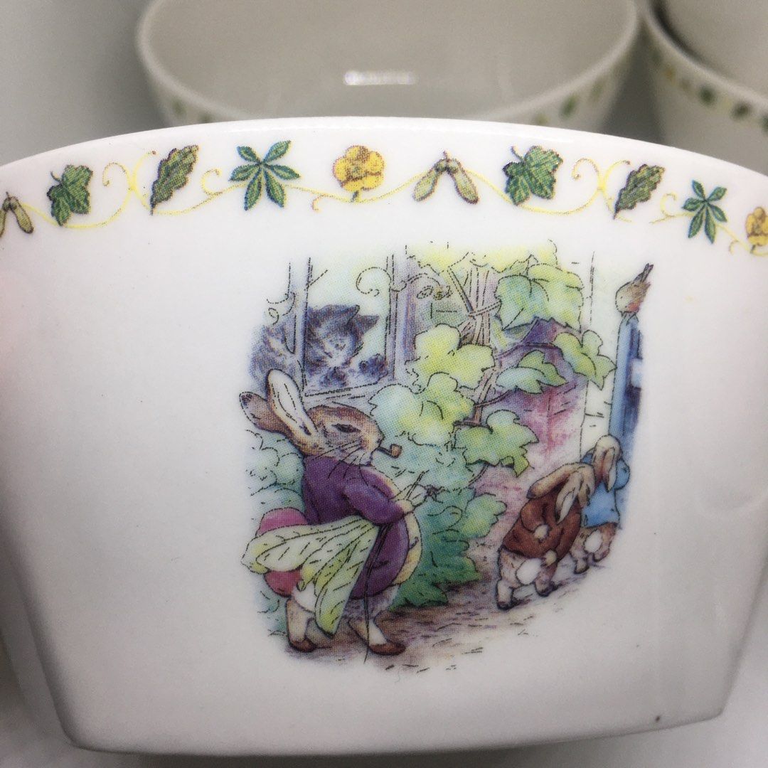 The World of Peter Rabbit by Beatrix Potter Ceramic Bowl on Carousell