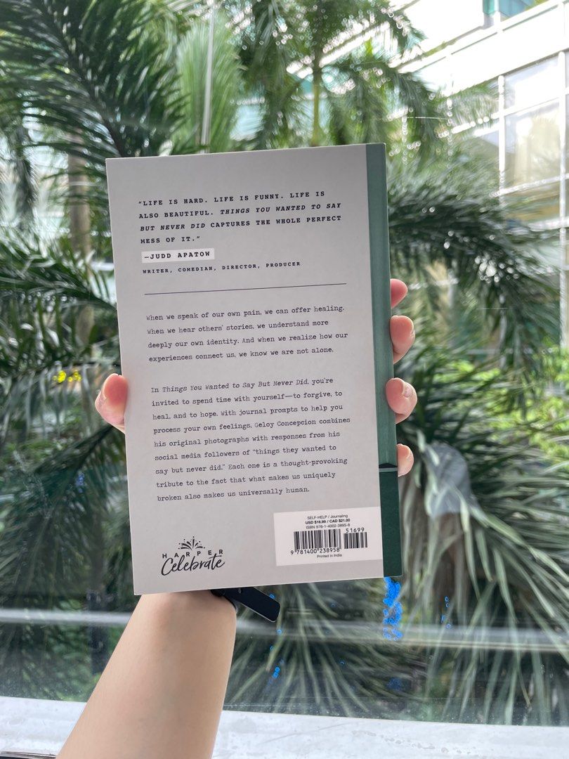 Things You Wanted To Say But Never Did by Geloy Concepcion, Hobbies ...