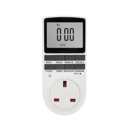 Timer Socket Large-Screen Timing Switch Socket (H0592), TV & Home ...