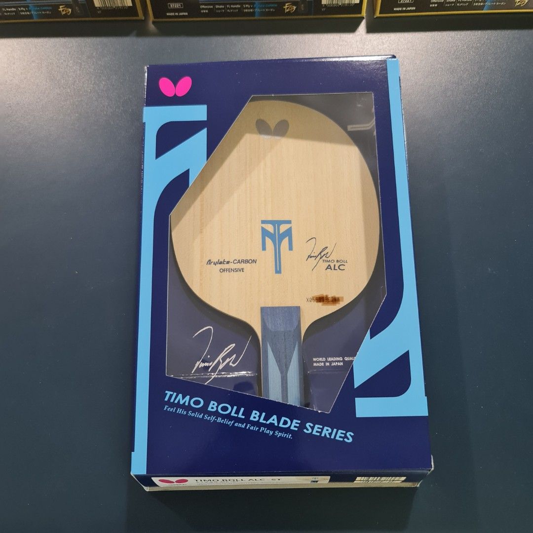 Timo Ball ALC ST handle Table Tennis Racket Blade, Sports Equipment, Sports & Games, Racket ...