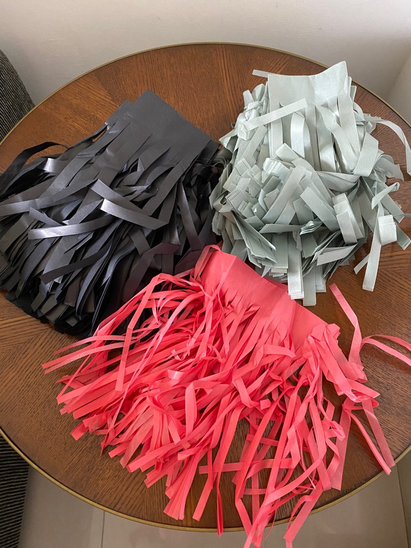 Tissue Paper Tassel (pre-cut), Everything Else on Carousell
