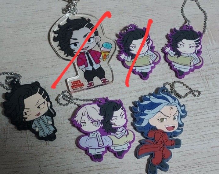 Tokyo revengers rubber/acrylic keychains, Hobbies & Toys, Memorabilia & Collectibles, J-pop on ...
