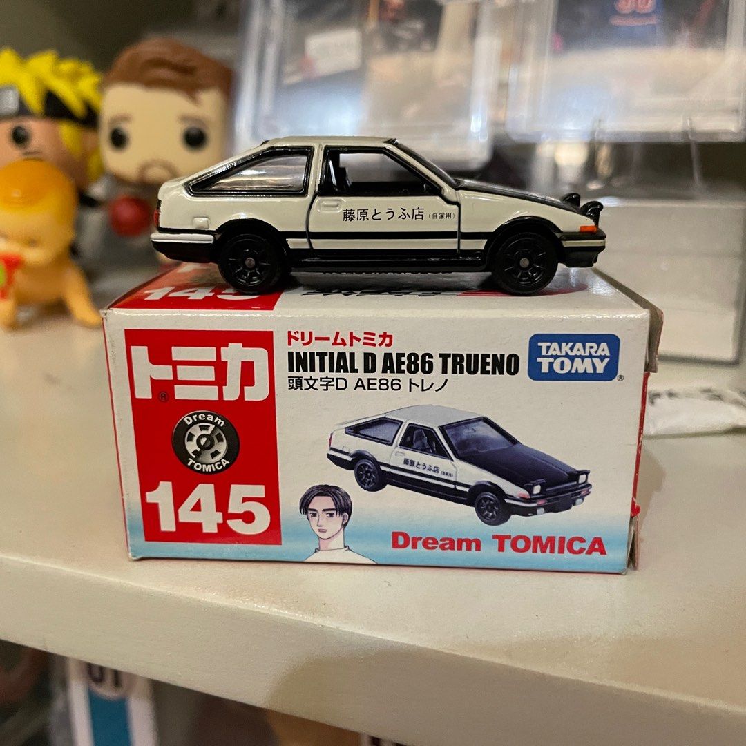 Tomica Initial D AE86 Trueno (Black Hood), Hobbies & Toys, Toys & Games ...