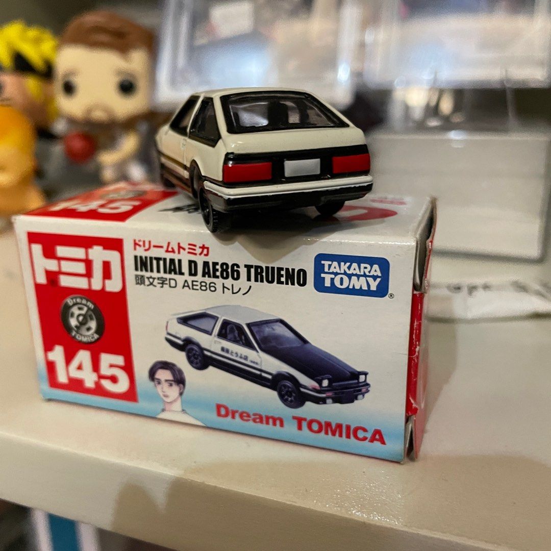 Tomica Initial D AE86 Trueno (Black Hood), Hobbies & Toys, Toys & Games ...