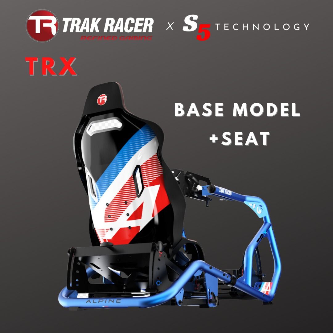 Trak Racer ALPINE RACING TRX / simulator / racing rig / sim racing ...