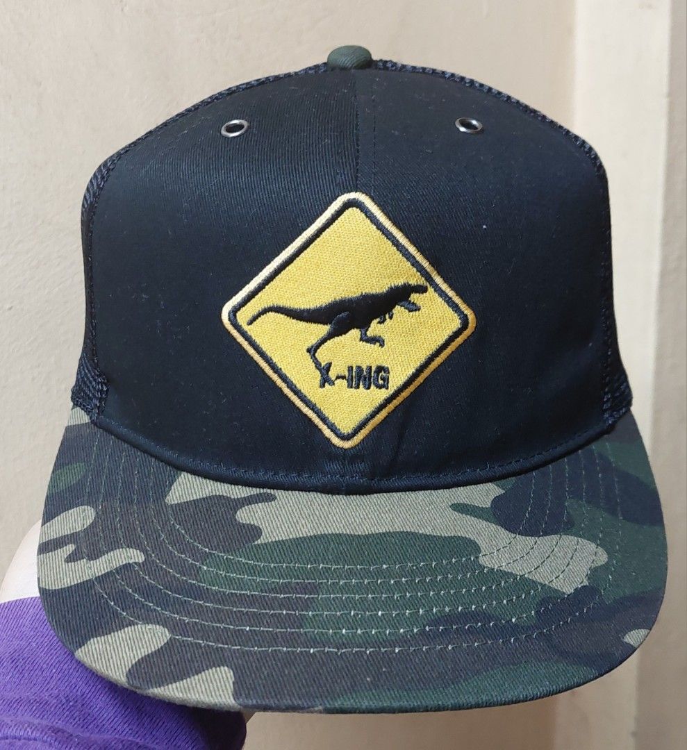 T-rex Logo Trucker Cap, Men's Fashion, Watches & Accessories, Caps ...