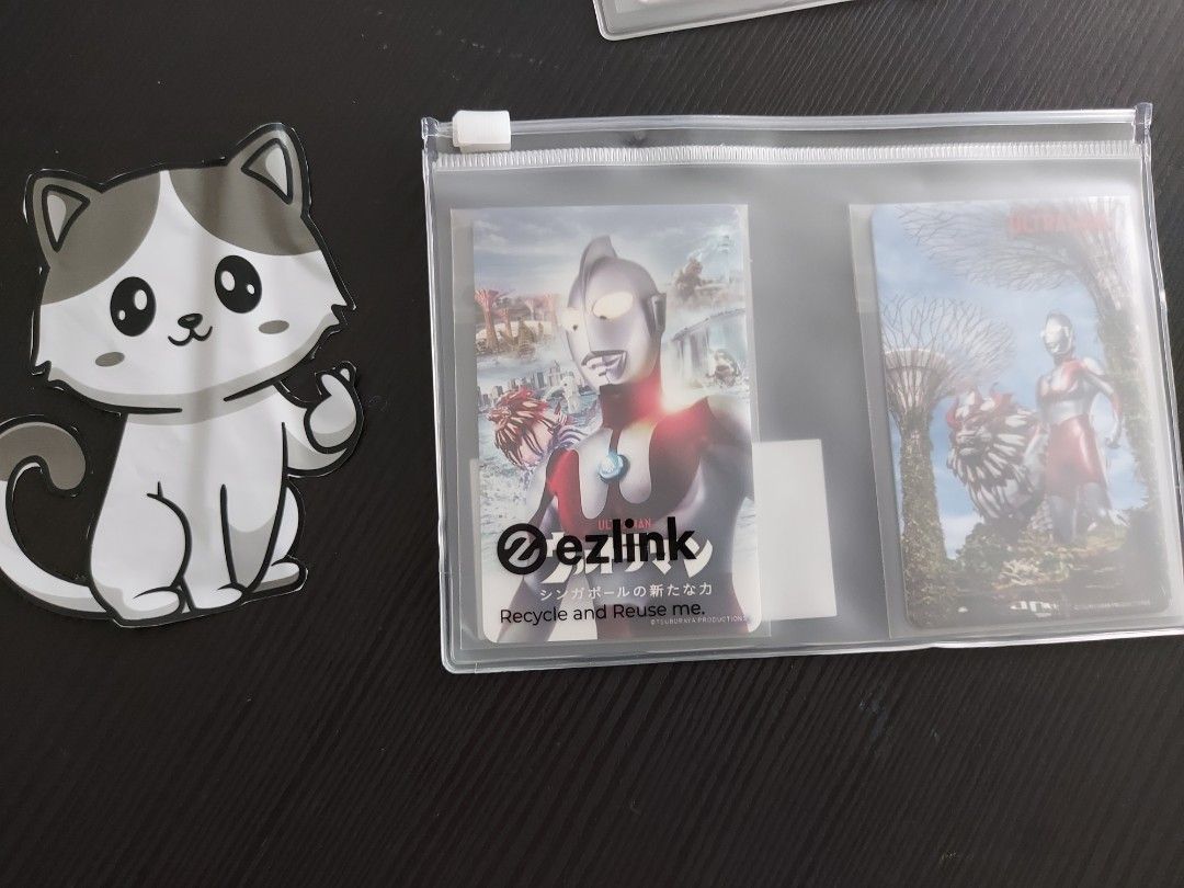 Ultraman STB Ezlink Card Set., Video Gaming, Gaming Accessories, Game ...