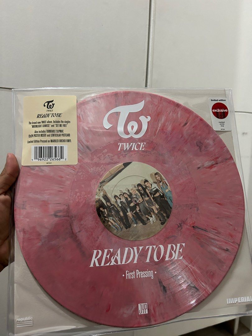 UNSEALED TWICE RTB DARK PINK VINYL FROM TARGET on Carousell