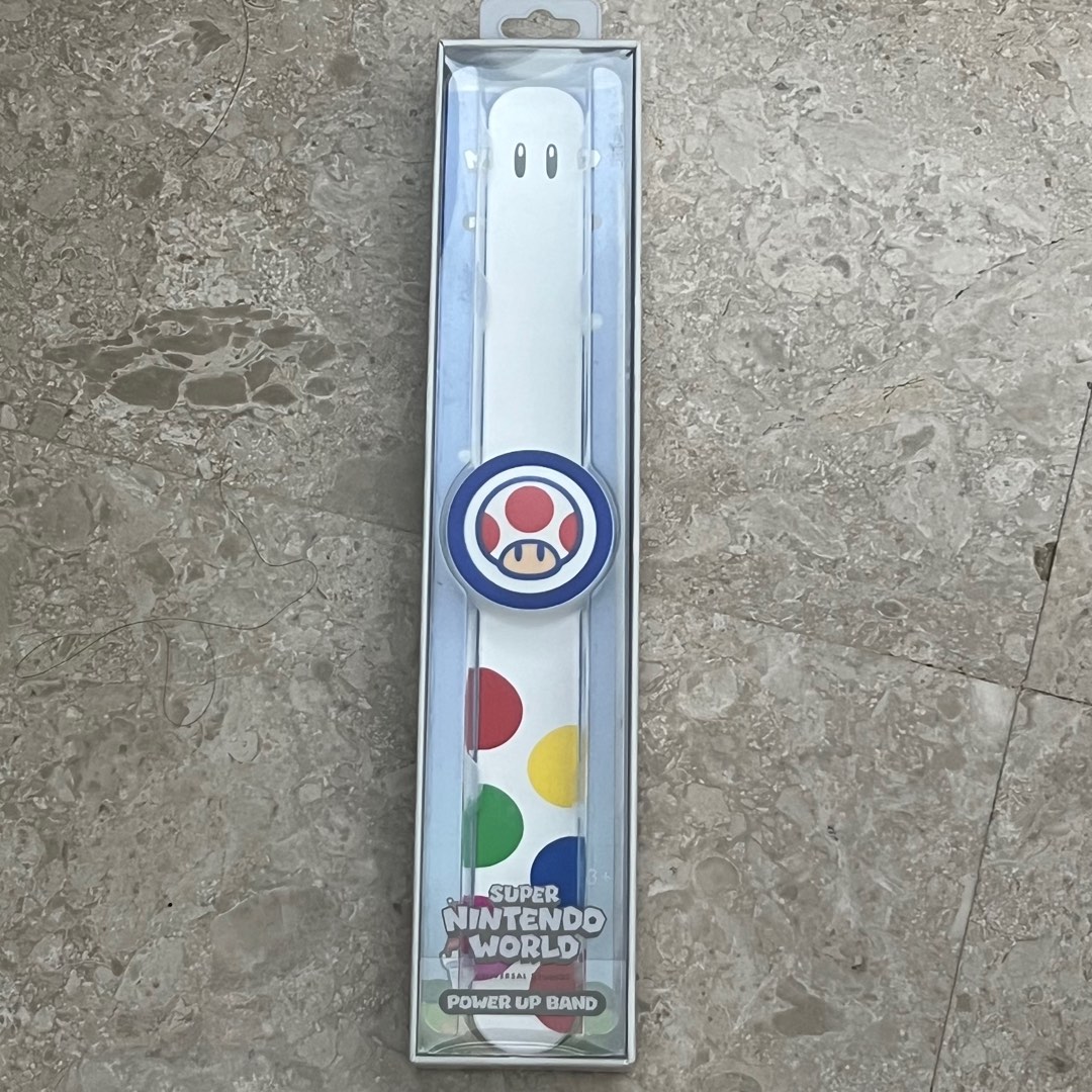 USJ Super Nintendo World Kinopio Toad Power Up Band Amiibo Universal ...