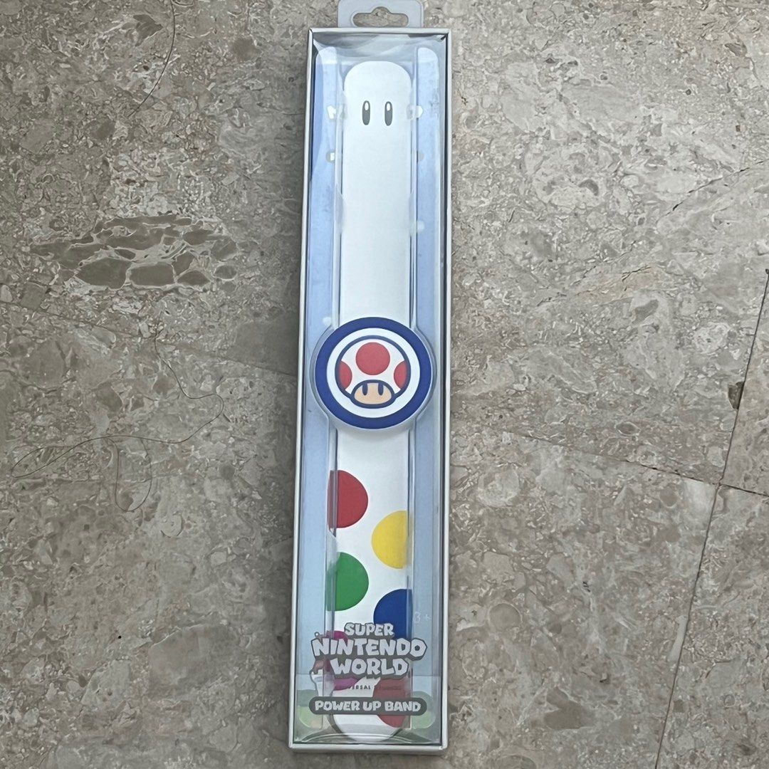 USJ Super Nintendo World Kinopio Toad Power Up Band Amiibo Universal ...