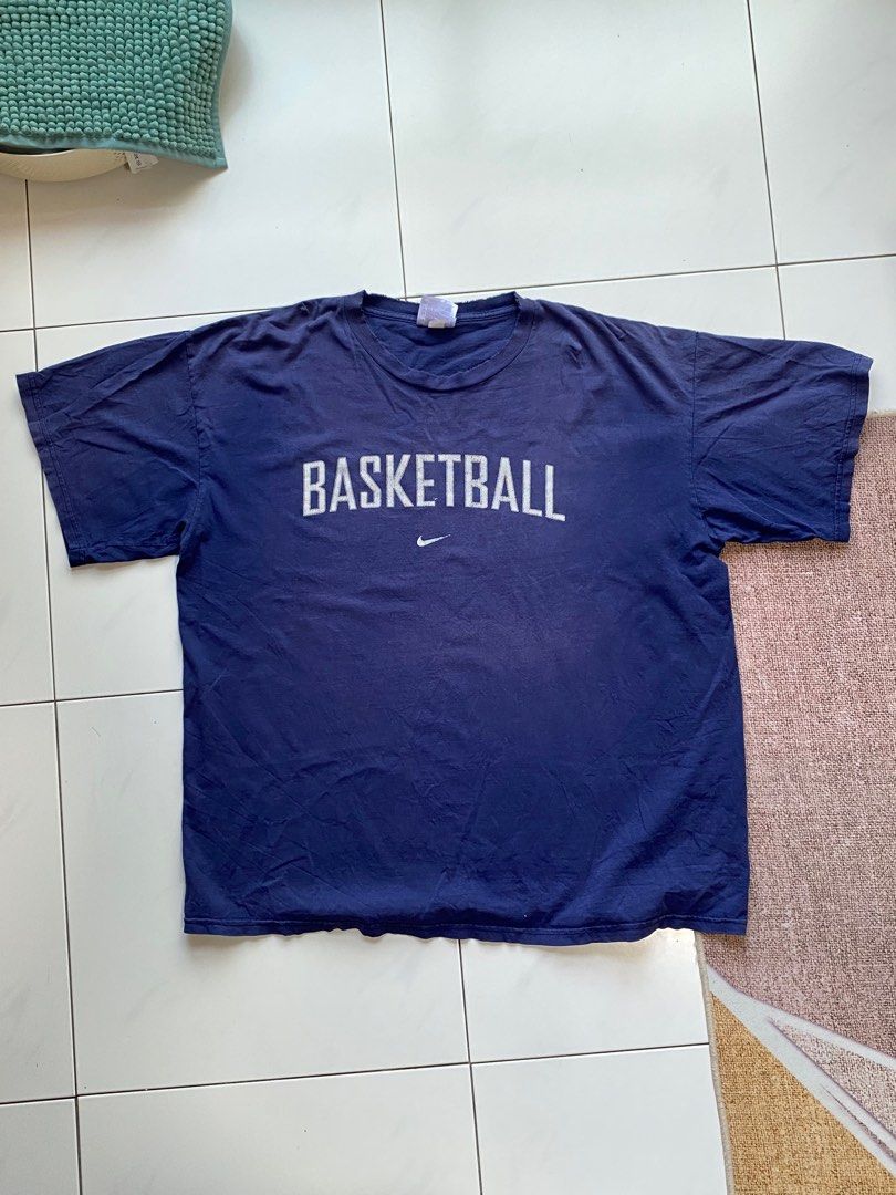 Vintage Basketball Tees Jordan Shaquille Rare, Men's Fashion, Tops ...