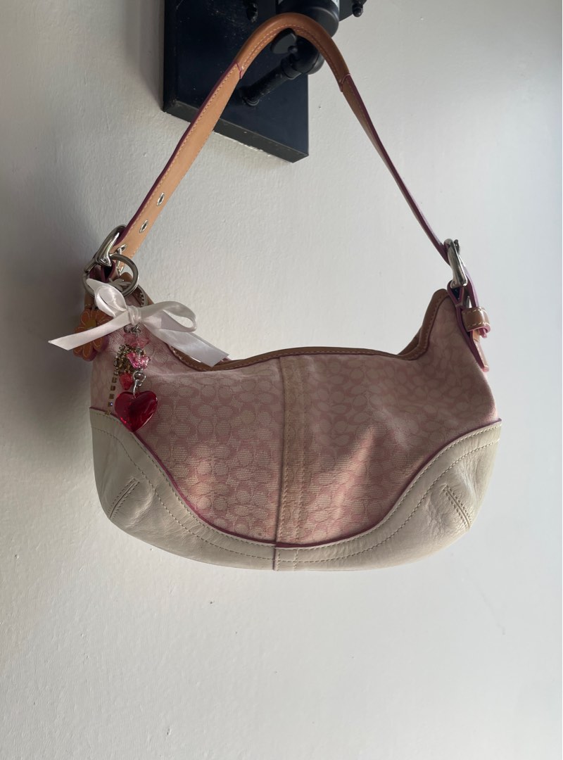 Vintage coach strawberry milk monogram shoulder bag Pinterest Barbie ...