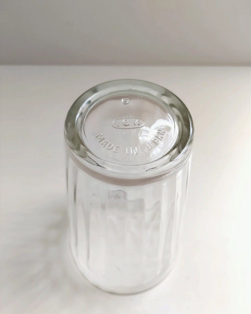 Vintage Japanese Mixing Glass with Embossed Measurement, Kitchen ...