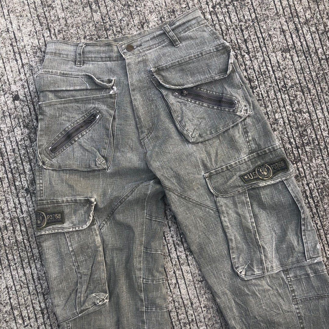 Vintage us military cargo, Men's Fashion, Bottoms, Jeans on Carousell