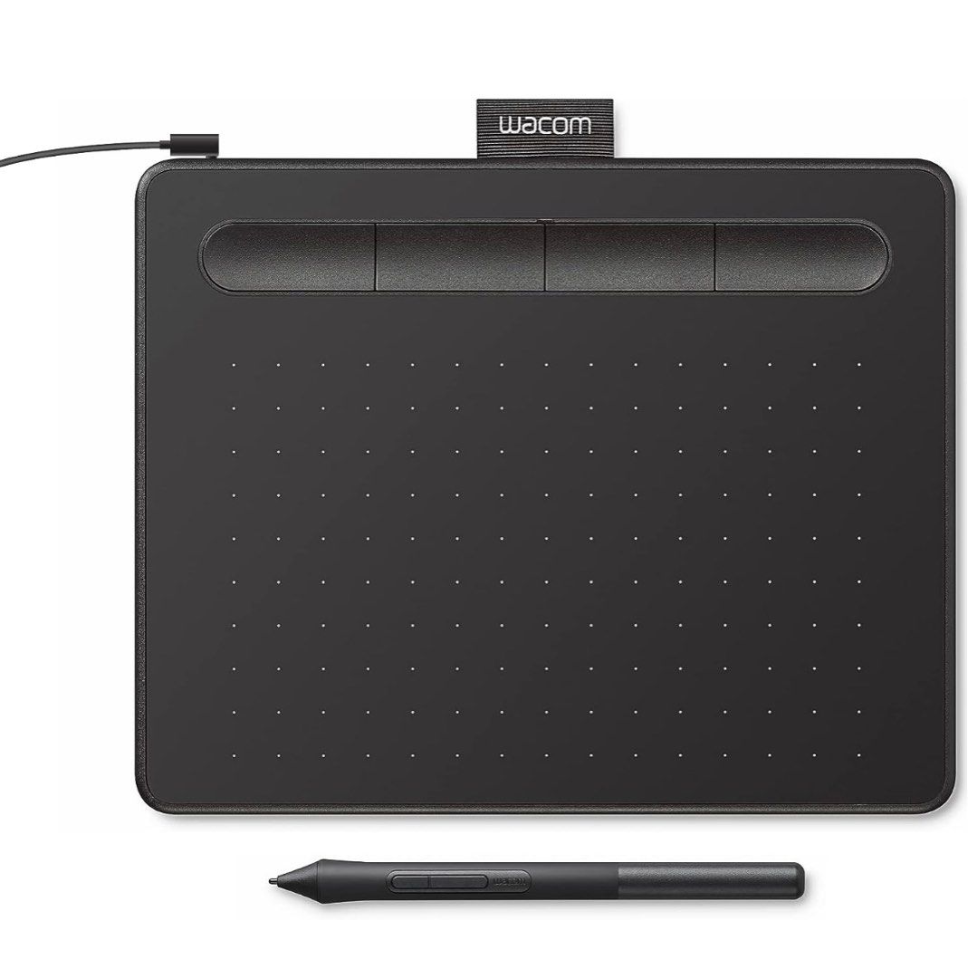 Wacom intuos with tablet stand, Computers & Tech, Parts & Accessories ...