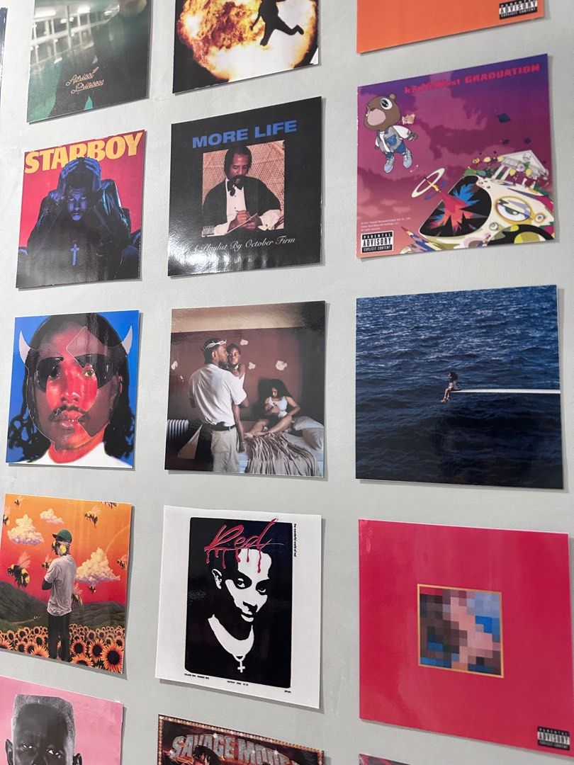 Album cover wall decoration , Hobbies & Toys, Collectibles ...