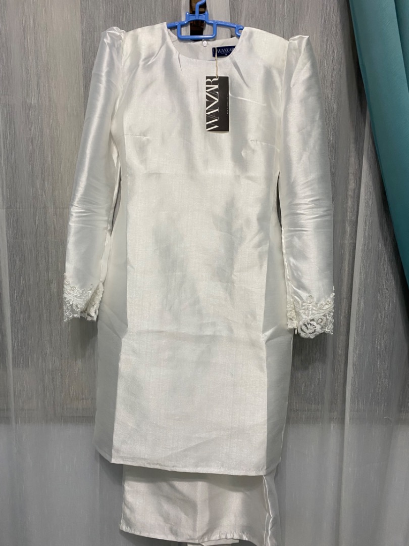 Wanzar Baju Nikah, Women's Fashion, Muslimah Fashion, Baju Kurung ...