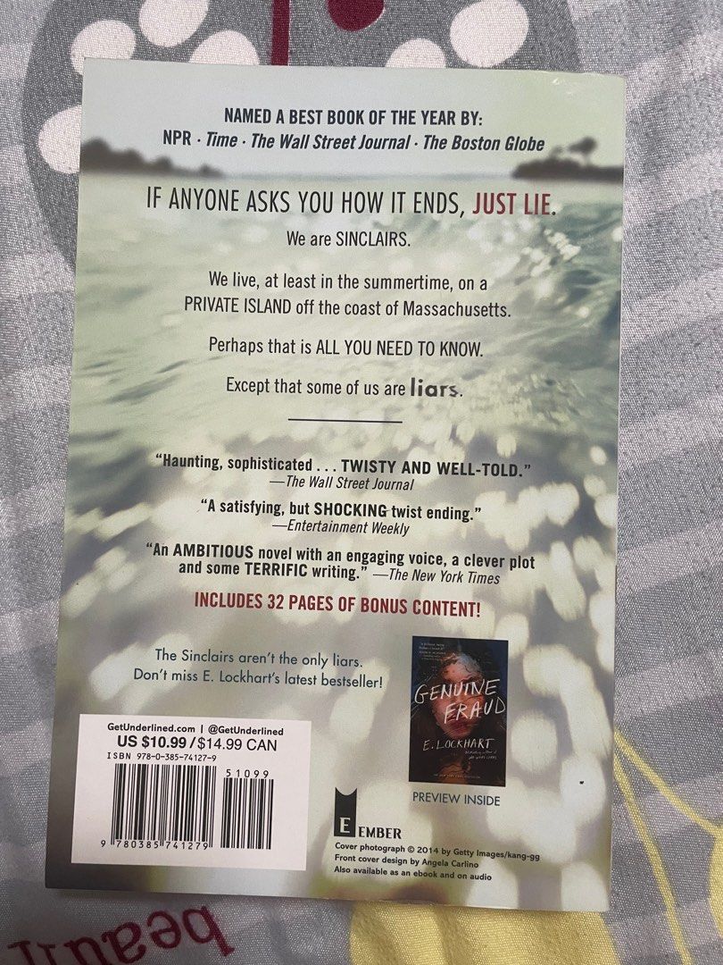 We Were Liar by E lockhart on Carousell