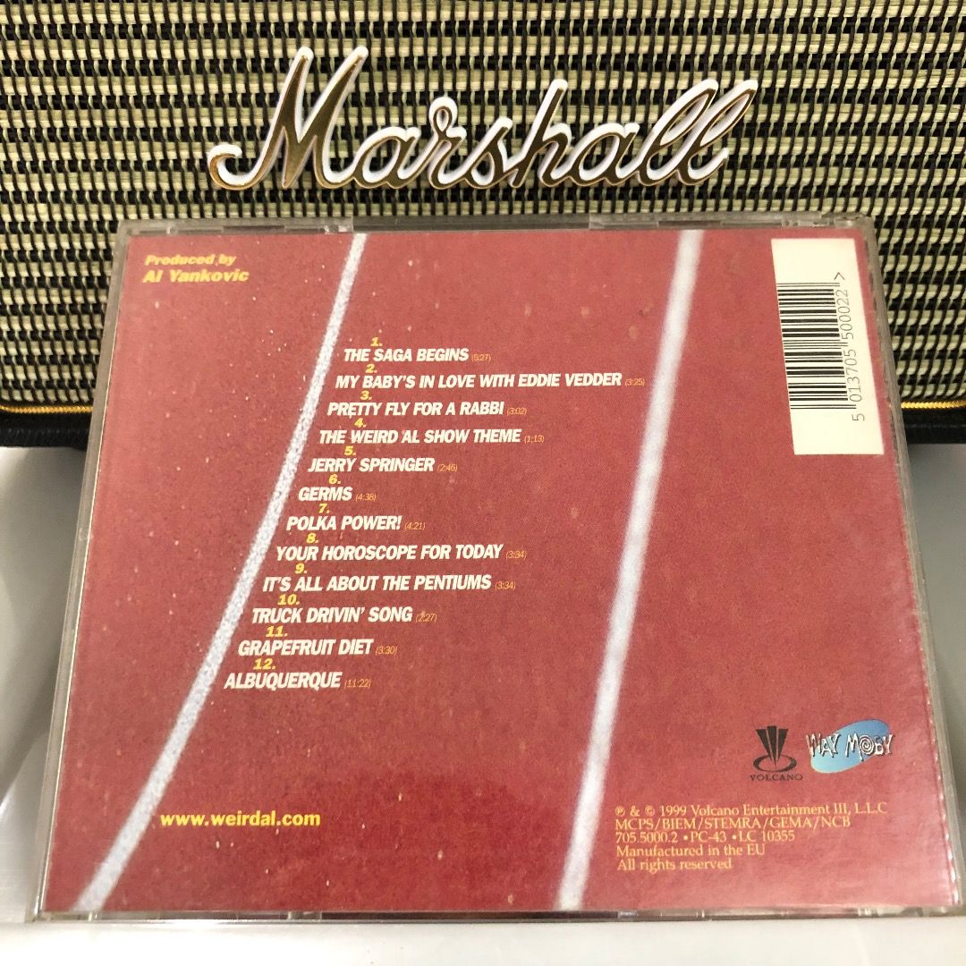 Weird Al Yankovic - Running With Scissors on Carousell