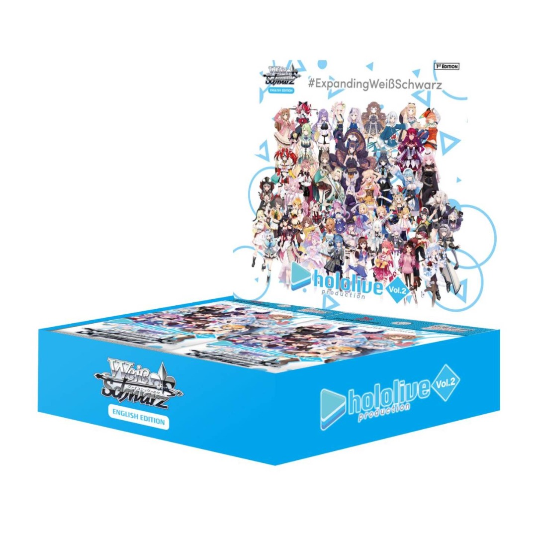 Weiss Schwarz Hololive Production Vol.2 Booster Pack/Box (ENG) (7063212) Brand New, Hobbies ...