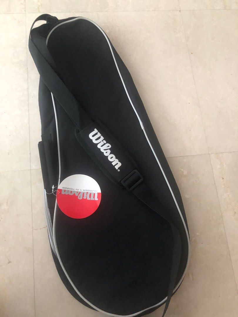 Wilson Tennis Bag, Sports Equipment, Sports & Games, Racket & Ball ...