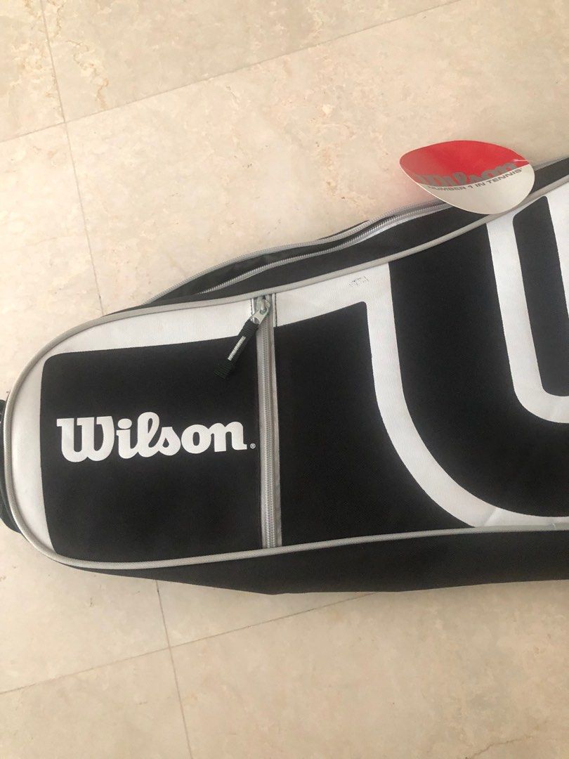 Wilson Tennis Bag, Sports Equipment, Sports & Games, Racket & Ball ...