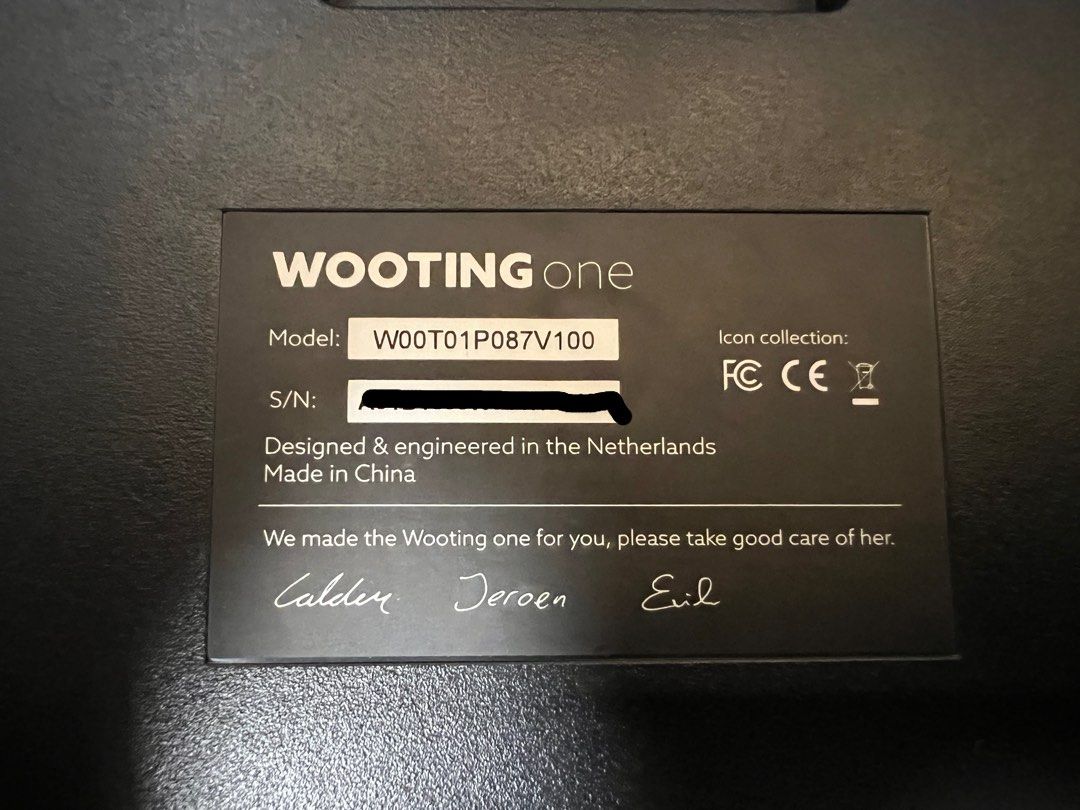 Wooting One Mechanical Keyboard, Computers & Tech, Parts & Accessories ...