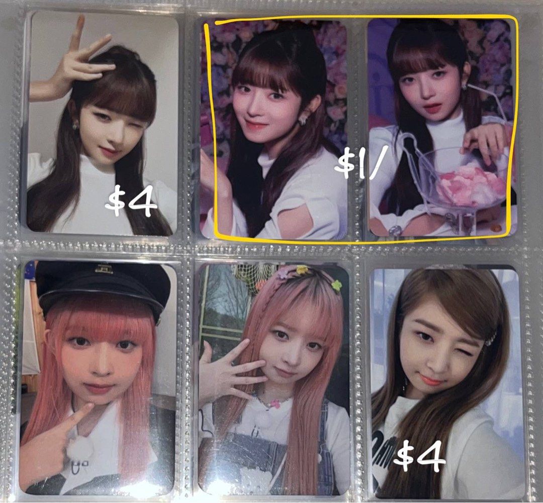 wts lfb IVE assorted pobs / pcs yujin gaeul rei wonyoung liz leeseo, Hobbies & Toys, Memorabilia ...