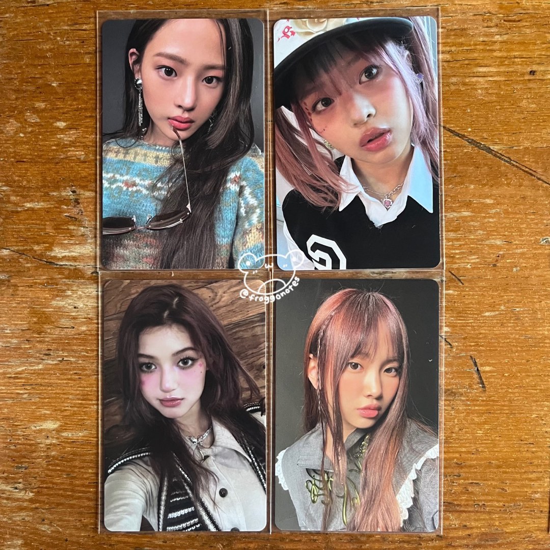 wts lfb new jeans minji hanni dani danielle hyein omg group ver message ...