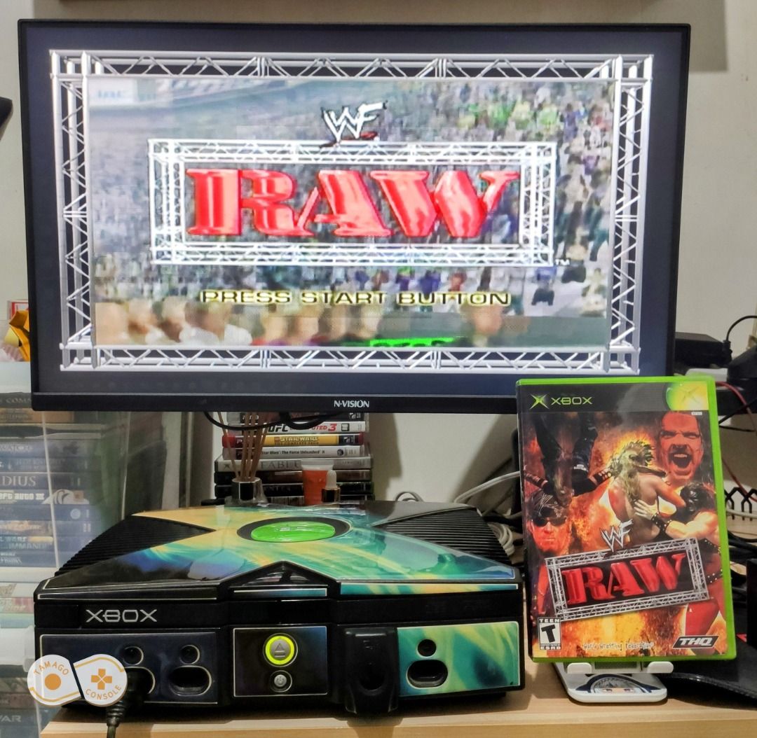 WWF Raw - [OG XBOX Game] [NTSC / ENGLISH Language] [CIB / Complete In ...