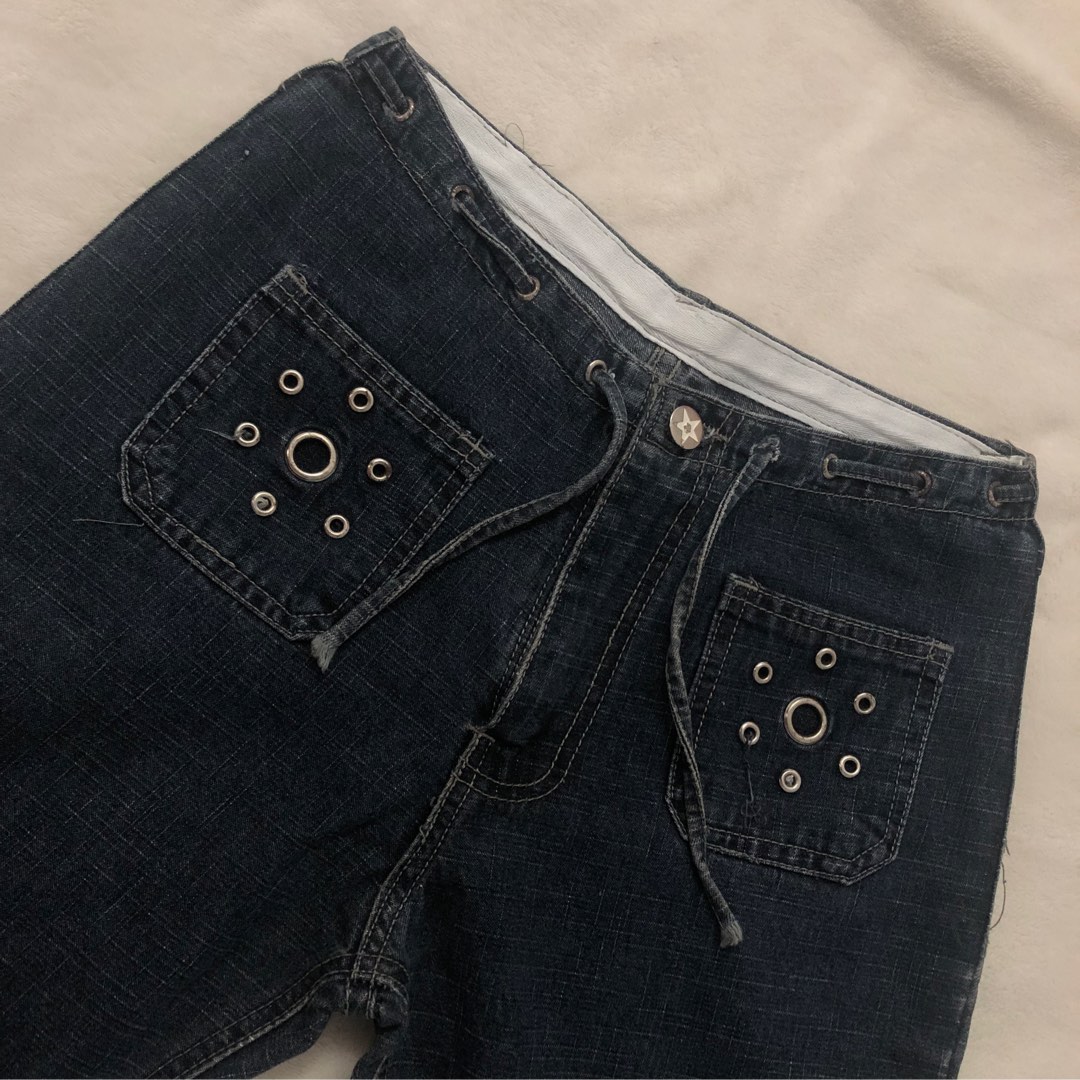 y2k retro vintage rare maong denim pants jeans on Carousell