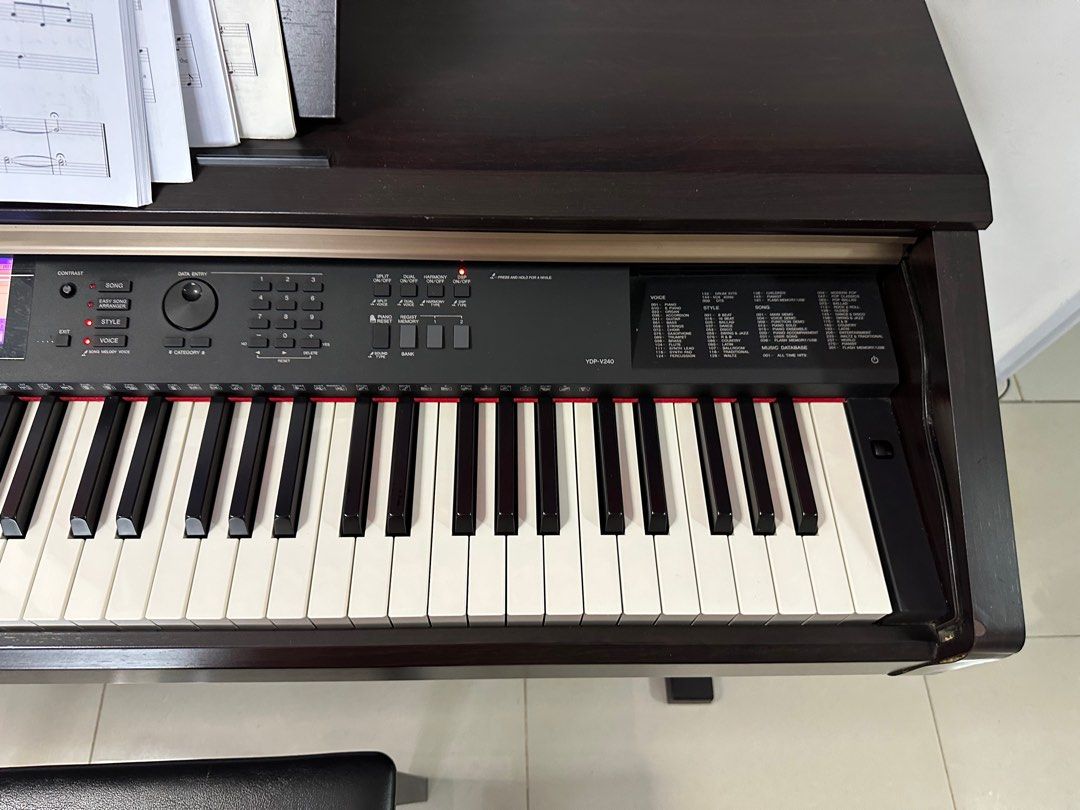 Yamaha Piano, Hobbies & Toys, Music & Media, Musical Instruments on ...